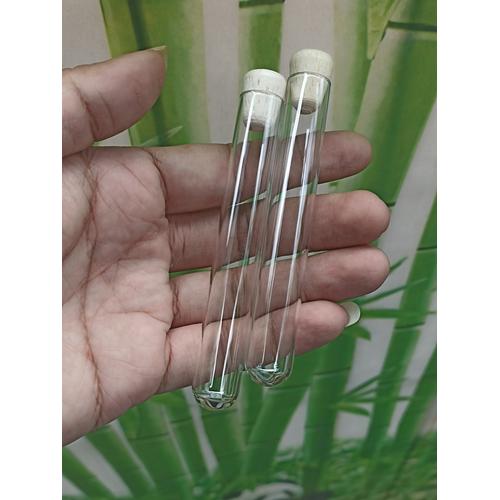 Jual Tabung Reaksi Kaca 10ml Tutup Kayu Gabus Test Tube / Craft / DIY ...