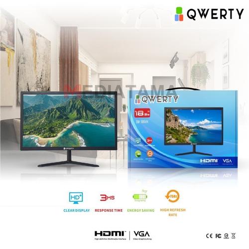 Jual MONITOR LED QWERTY 18.5" 19" 19 INCH HDMI + VGA - Kota Medan ...