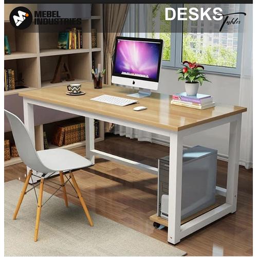 Jual Meja Kerja Premium White duco - Meja DESKS - Meja Kantor - Kota ...