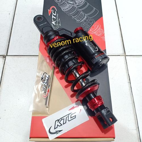 Jual shock ktc racing extreme black red 325mm new beat deluxe/ beat ...
