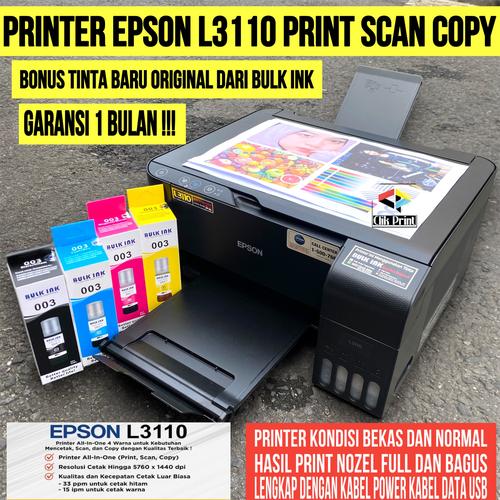Jual Printer Epson L3110 Bekas - Jakarta Barat - Clik Print Solutions ...