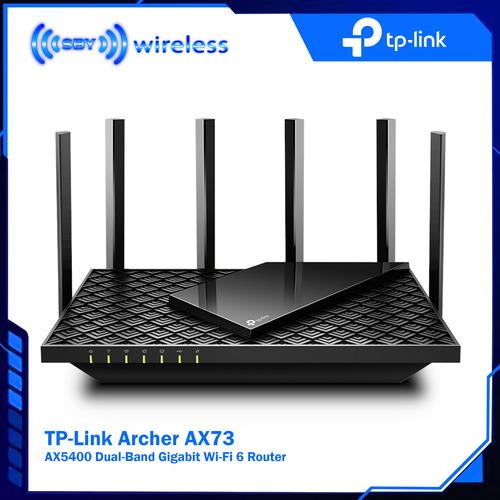 Jual TP-LINK Archer AX73 AX5400 Dual-Band Gigabit Wi-Fi 6 Router TPLINK ...