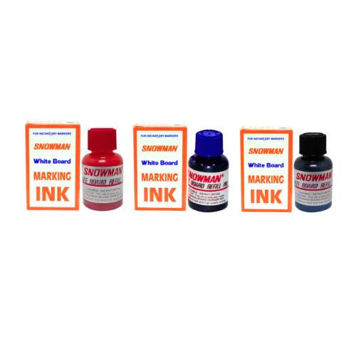 Jual Tinta Spidol Whiteboard Snowman / SNOWMAN REFIL INK WBI-20 - Merah ...