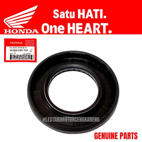 Jual SEAL KRUK KER AS KIRI PCX 150 K97 ADV 150 91202-K97-T01 26X45X6 18 AHM - Jakarta Barat ...