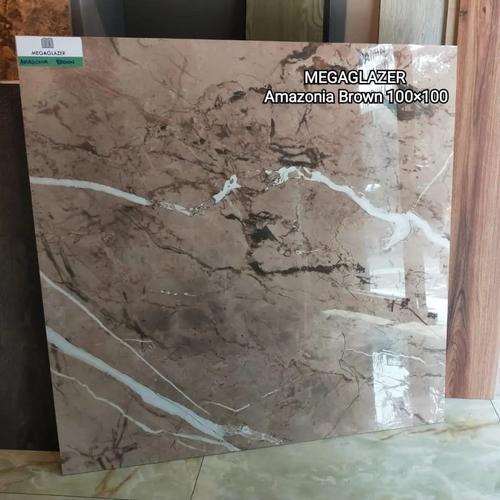 Jual Granit Lantai/Dinding 100x100 Motif Marmer Amazonia Brown ...