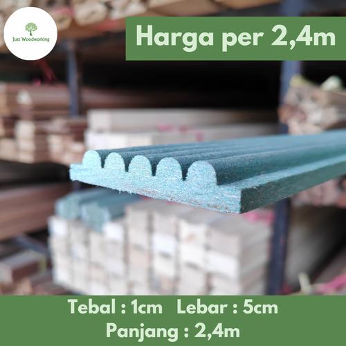 Jual JU-A18 LIST HMR HIJAU WALL MOULDING WAINSCOTING WALL PANEL - Kota ...