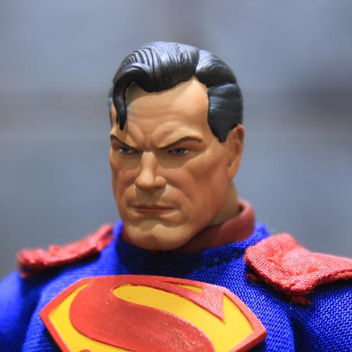 Jual 1/12 Custom VToys DC Superman Kingdom Come Head HS Mezco ...