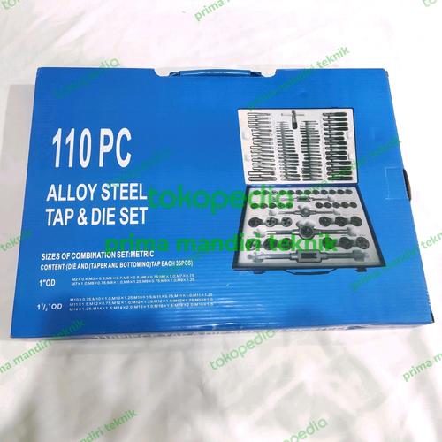 Jual Tap and die set 110pcs ( pengganti merk Krisbow m2-m18 ) - Jakarta ...