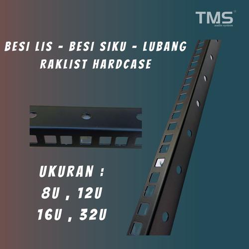 Jual Besi Lis - Besi Siku - Lubang Raklist Hardcase 8u , 12u , 16u TMSAUDIO - 8 - Jakarta Barat ...