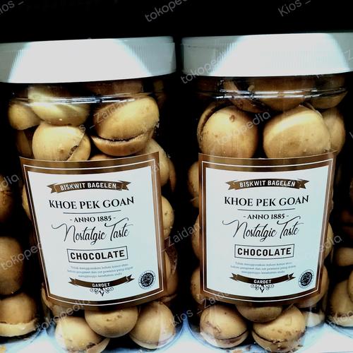 Jual Koeh Pek Goan Bagelen Mini Chocolate Toples|Biskuit Bagelen ...