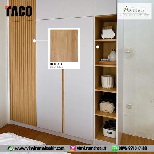 Jual HPL Taco type TH 1218 FC Brown Deluxe - Woodgrain (NO STICKER ...