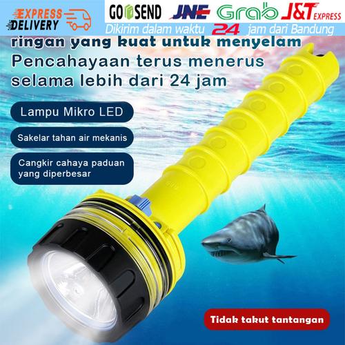 Jual Senter Selang Diving Anti Air Senter Selam Super Terang - Kota ...