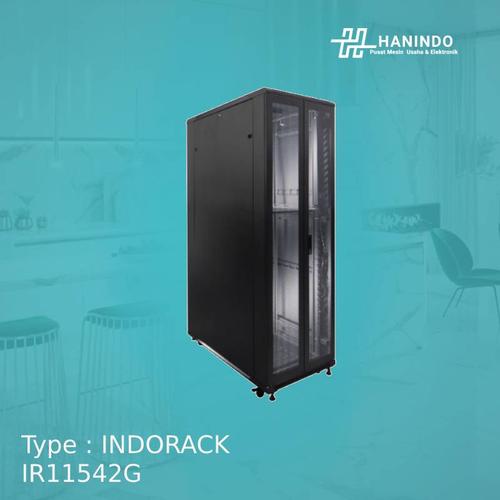 Jual INDORACK IR11542G - Standing Close Rack 42U Glass Door - Kota ...