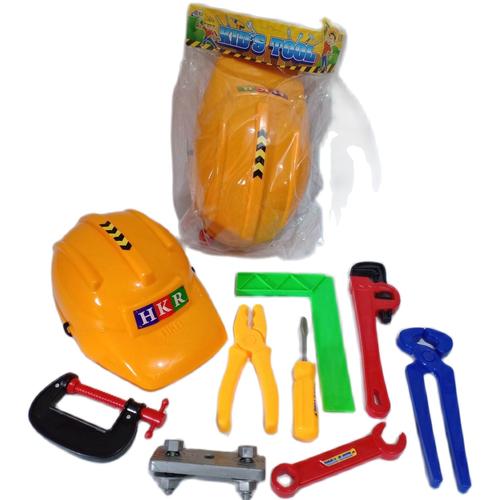 Jual MAINAN PERKAKAS DAN HELM SAFETY / MAINAN ALAT BENGKEL TOOL SET ...
