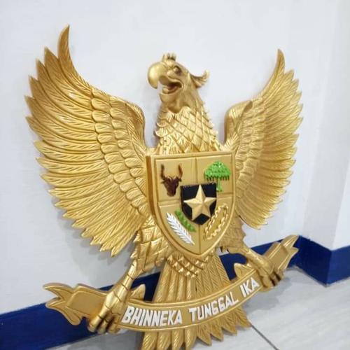 Jual lambang burung garuda kayu hiasan dinding jumbo ukiran gebyok ...