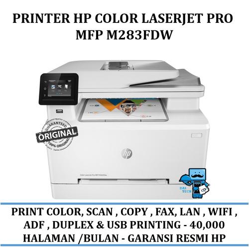 Jual Printer HP Color Laserjet Pro MFP M283fdw 283fdw - Garansi Resmi ...