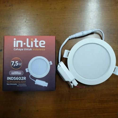 Jual Inlite Downlight Panel Slim LED Inbow IB INDS602R 7.5 W 7,5W 7.5 ...