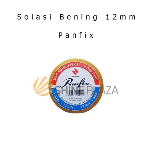 Jual Panfix Solasi Selotip Bening 12mm - Isolasi Solatip Panfix 1/2 ...
