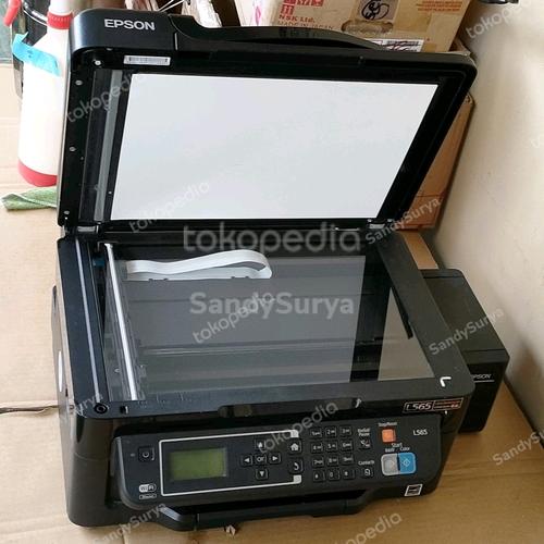 Jual EPSON L565 Print Scan Fax Adf Auto Feeder Kondisi mulus L 565 ...