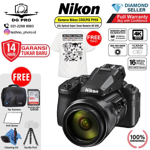 Jual Nikon Coolpix P950 Super Telephoto Zoom Digital Camera Original P ...