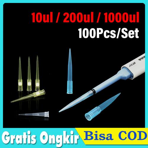 Jual Pipette Tip Blue / Yellow / White Micro Pipet Tips isi 1000 Pcs ...