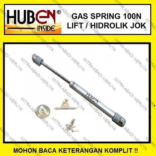 Jual New Huben Gas Spring Pegas Hidrolik 100N Penutup Jendela Otomatis ...