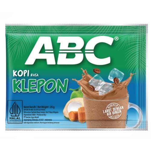 Jual 1 Renceng Kopi ABC Rasa Klepon 10 Sachet x 25 gr - Jakarta Timur ...