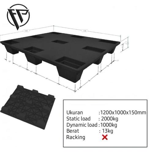 Promo PALLET PLASTIK BARU NESTABLE PALLET 1210 L - Kota Surabaya ...