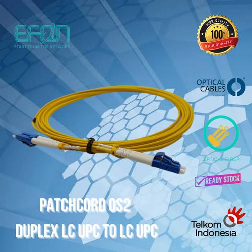 Jual Patchcord LC UPC to LC UPC Singlemode Duplex 15 Meter G657A1 ...