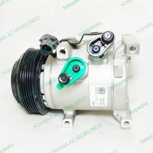 Jual KOMPRESOR / COMPRESSOR AC MOBIL HYUNDAI GRAND I10 ORIGINAL HANON ...