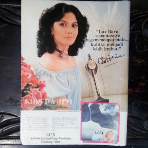 Jual Iklan Cetak Jadul Sabun Mandi Lux Model Christine Hakim - Kab ...