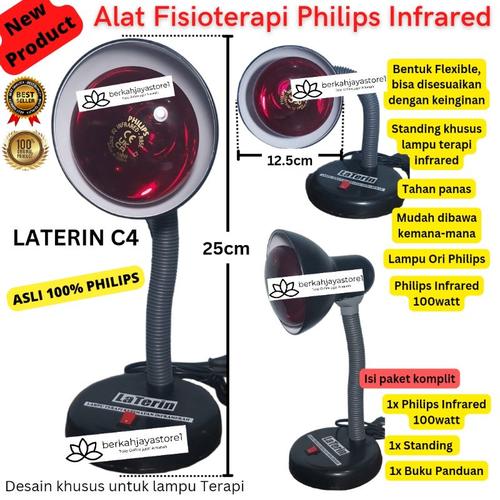 Jual Infrared Fisioterapi Phillips ASLI Lampu Terapi Pijat Sendi Otot ...