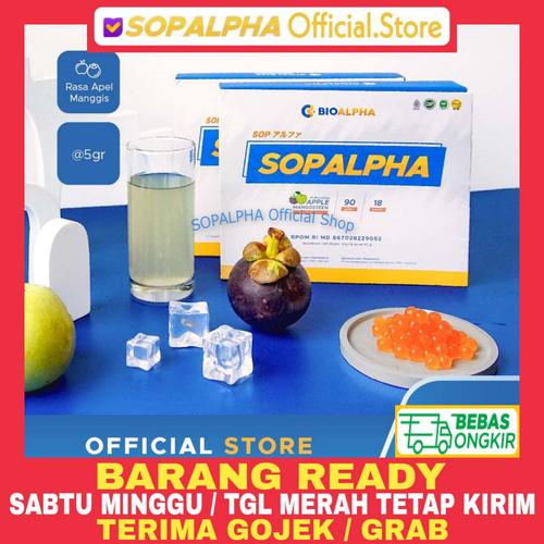 Promo SOP ALPHA Bioboost 1/2 Box 9 Sachet Zeforce Immune Booster ...