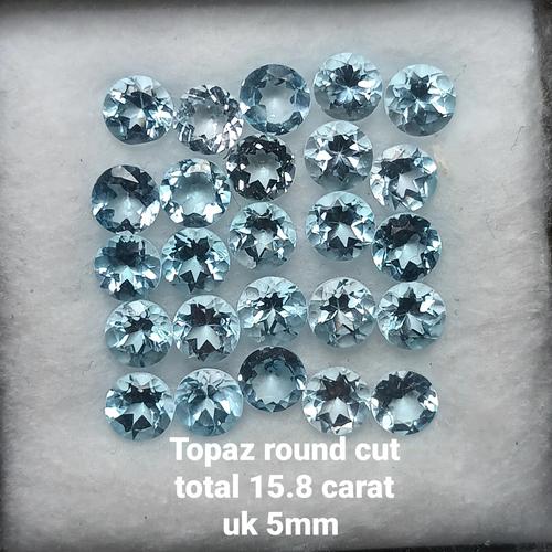 Jual Topaz 5mm round harga tertera harga satuan - Jakarta Timur ...