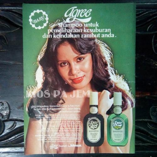 Jual Iklan Cetak Jadul Agree Sampoo Buatan Johnson - Kab. Bandung Barat ...