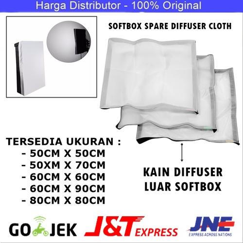 Jual Kain Diffuser Cover Putih Softbox Flash Studio Universal Reflector ...