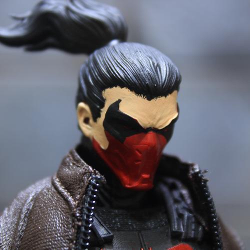 Jual 1/12 Custom DC Mezco Jason Todd Red Hood Green Lantern Head ...