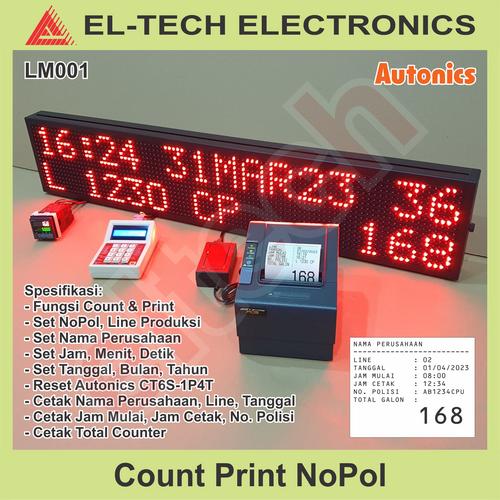 Jual Display Digital Counter Printer Count Print Hitung Cetak ...