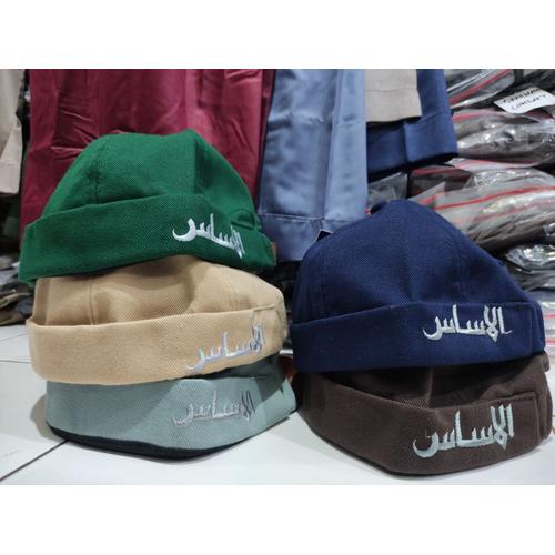 Jual Peci Kupluk Topi Kopiah Miki Hat Hijrah Lipat Warna Polos Dewasa ...