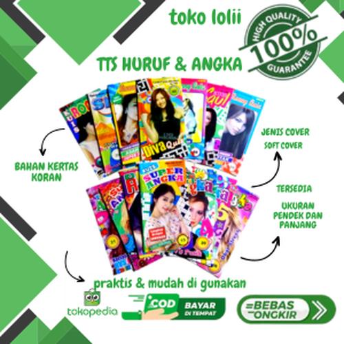 Jual BUKU TTS TEKA TEKI SILANG RANDOM HURUF DAN ANGKA - PANJANG RANDOM ...