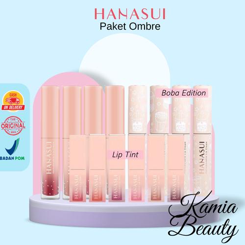Jual Hanasui BPOM Mattedorable Lip Cream | bibir blush on lip and cheek ...