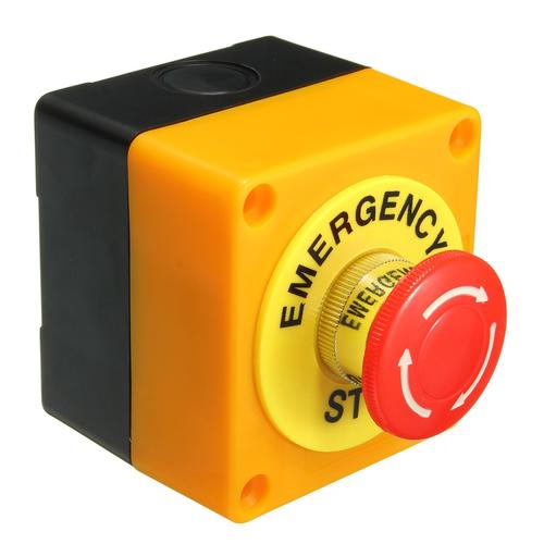 Jual Push Button Switch 1 NO 1 NC 10A 660V Emergency Stop - Jakarta ...