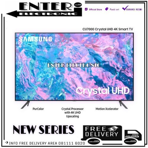 Promo SAMSUNG UA65CU7000 - LED SMART TV LED 65 INCH CRYSTAL UHD 4K 65CU7000 Cicil 0% 3x - Kota ...