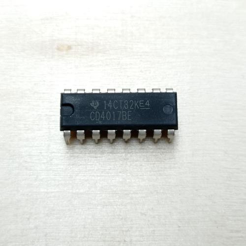 Jual 4017 CD4017 CD4017BE CD 4017BE DECADE COUNTER DIVIDER IC DIP-16 ...