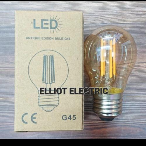 Jual Lampu LED Filamen 2W Bulb G45 Bohlam pijar 2 w watt edison 4w 4 ...