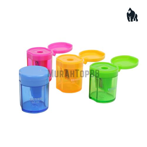 Jual Serutan Tabung Bulat Kenko SP-82 / Rautan Pensil 1 Lubang Dengan ...