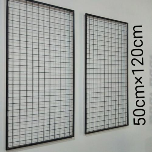 Jual RAK BINGKAI 50cm×120cm RAK DISPLAY PAJANGAN DINDING, RAM BESI KUAT ...