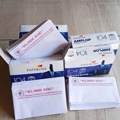 Jual Cetak Amplop Kop Surat Alamat Kantor /Print Amplop Putih Pendek ...
