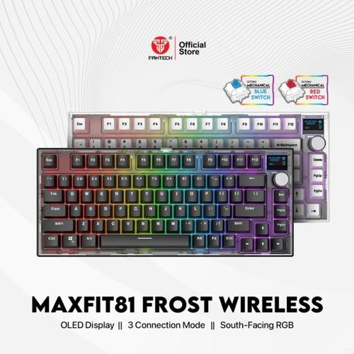 Promo Fantech MAXFIT 81 ABS Wireless 75% Mechanical Keyboard Gaming ...