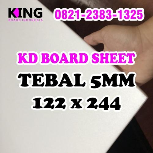 Jual KD Board atau KT board polyfoam papan iklan busa lembaran 122x244 ...